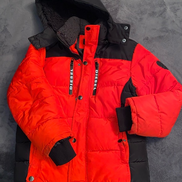 Diesel | Jackets & Coats | Diesel Hooded Puffer | Poshmark